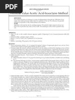 Peroxide Value Determination Method | PDF | Titration | Chemistry