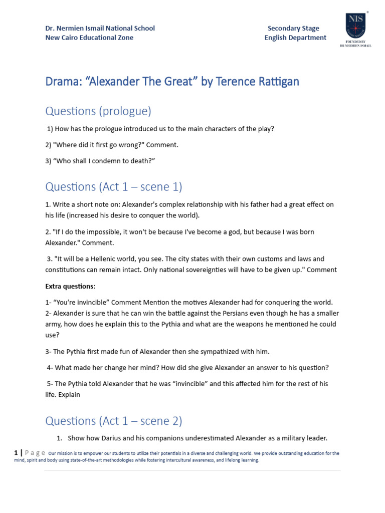 General Notes- Alexander the Great- G 10 | PDF