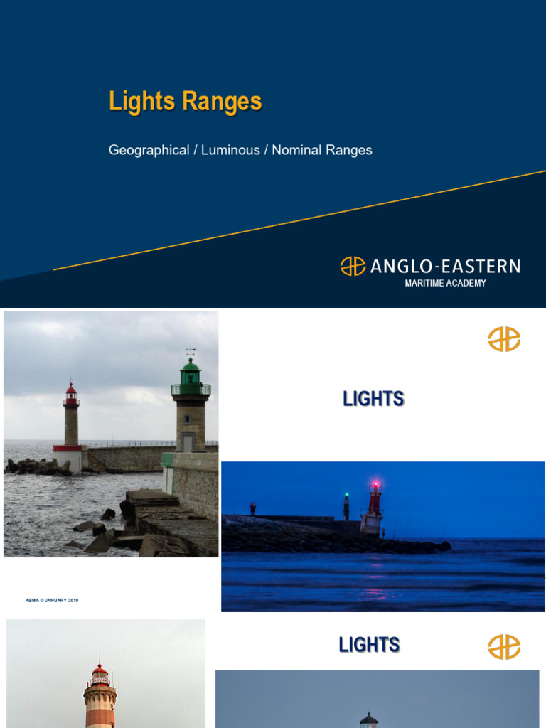 4.5 Lights Ranges | PDF | Horizon | Light