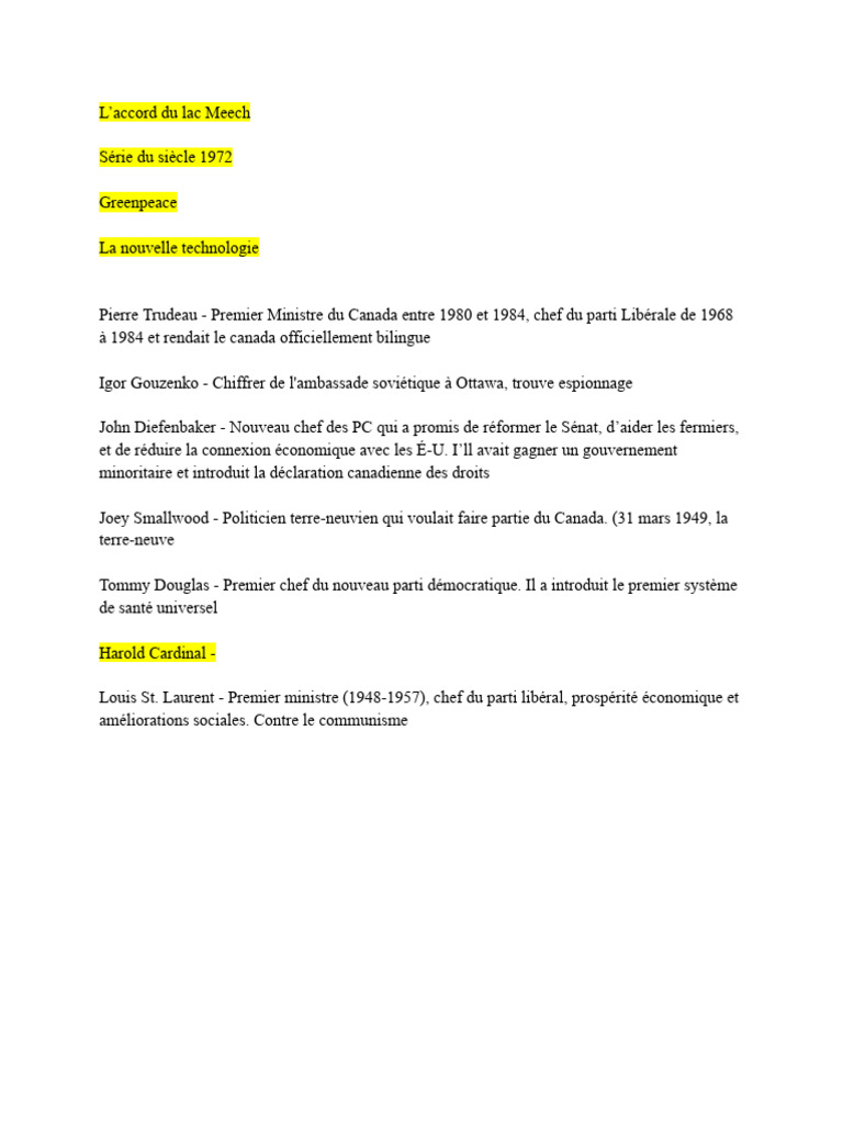 Guerre froide : Contexte et enjeux canadiens | PDF | Guerre froide ...