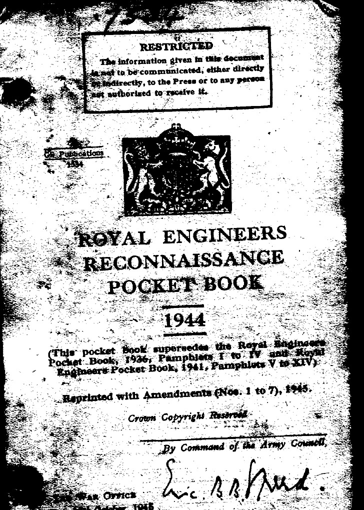 R.E. Recce Pocket Book | PDF