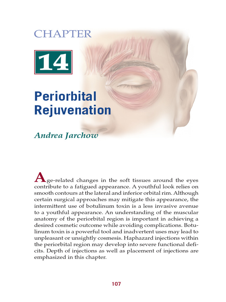 Periorbital Rejuvenation Techniques | PDF | Botulinum Toxin