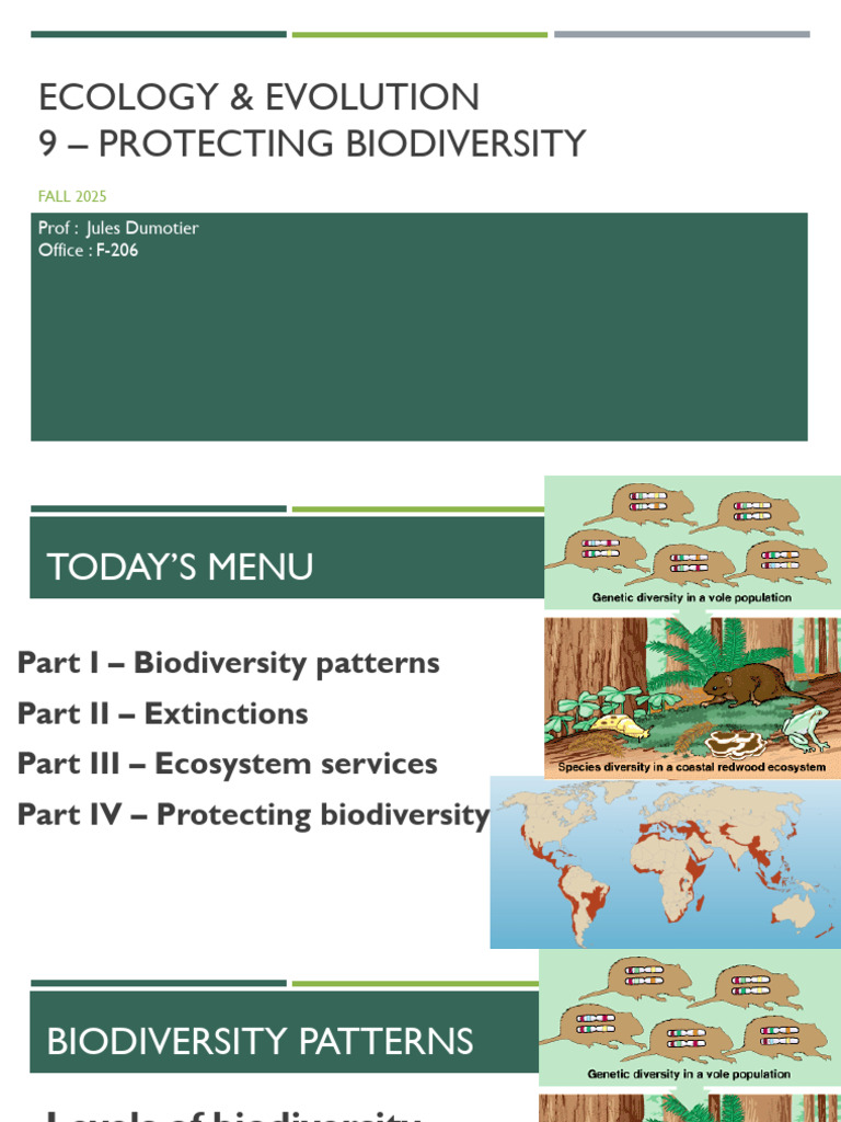 Biodiversity Protection Strategies Overview | PDF | Biodiversity ...