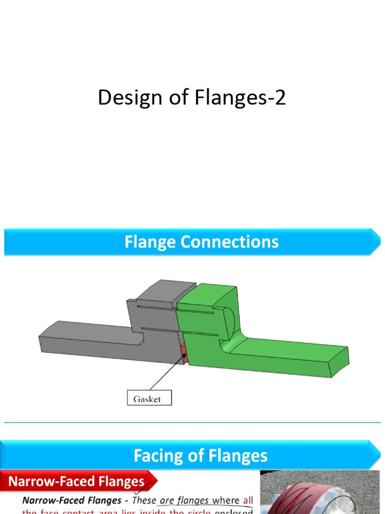 Design of Flanges - 2 | PDF