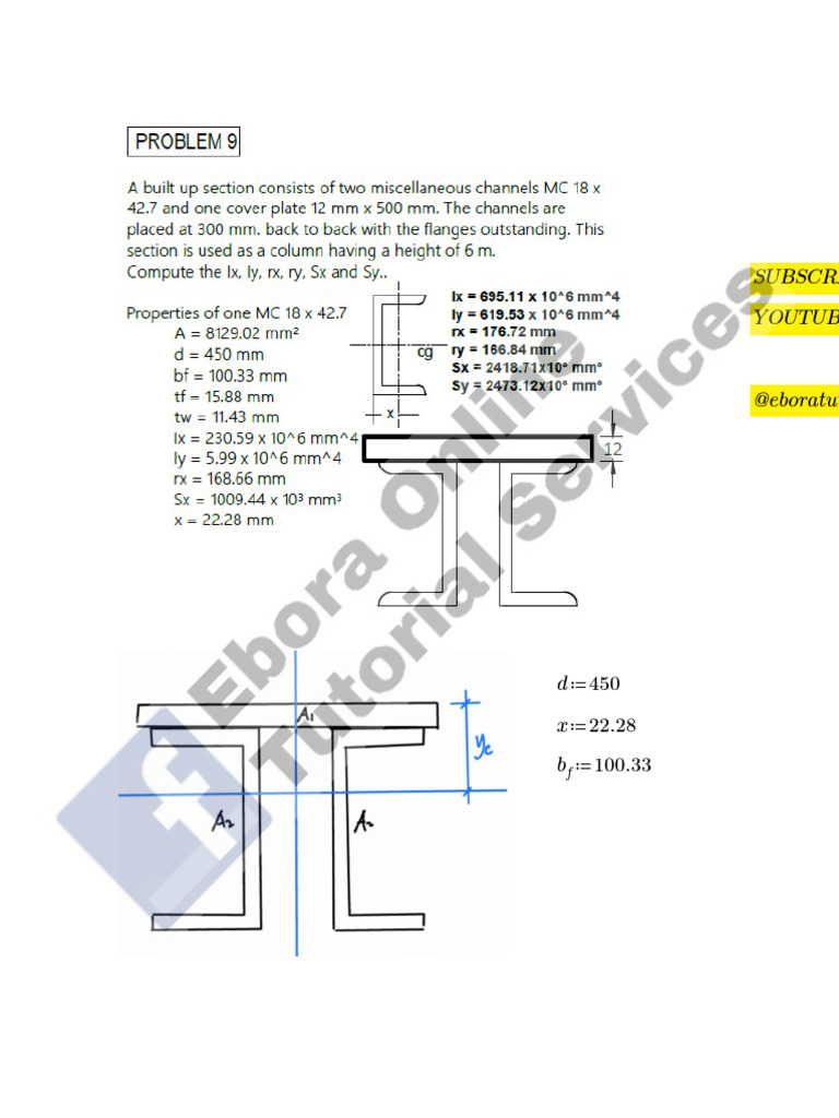 SD Sample Problem #9_watermark | PDF