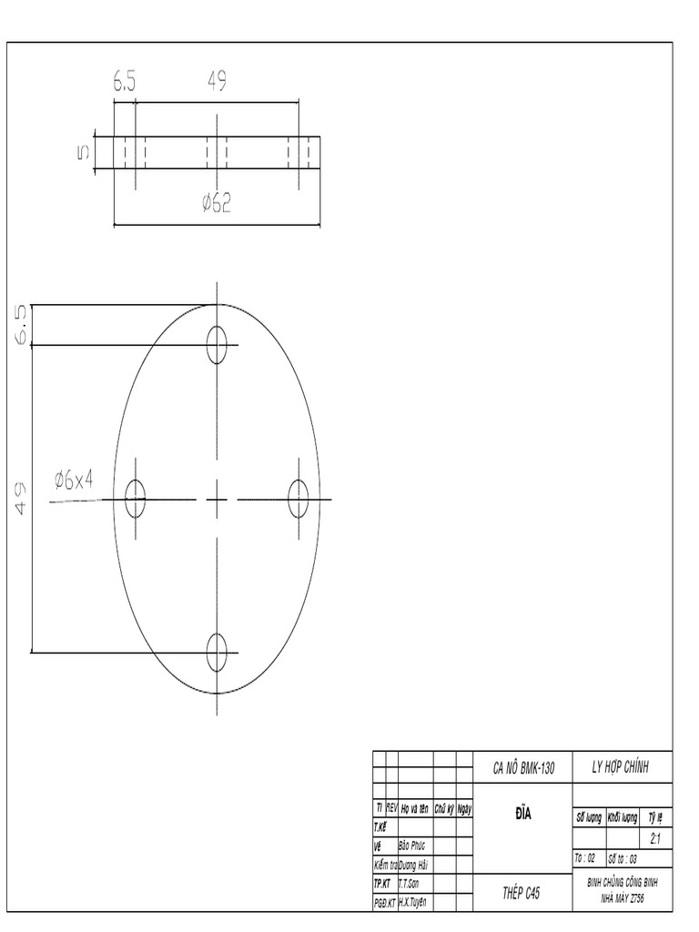 Ca Noâ Bmk-130 Ly Hôïp Chính | PDF