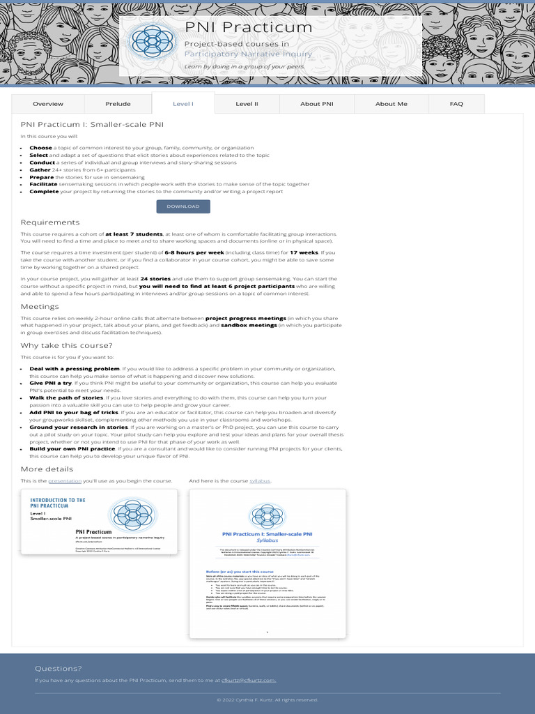 PNI Practicum - Level I | PDF | Human Communication | Learning