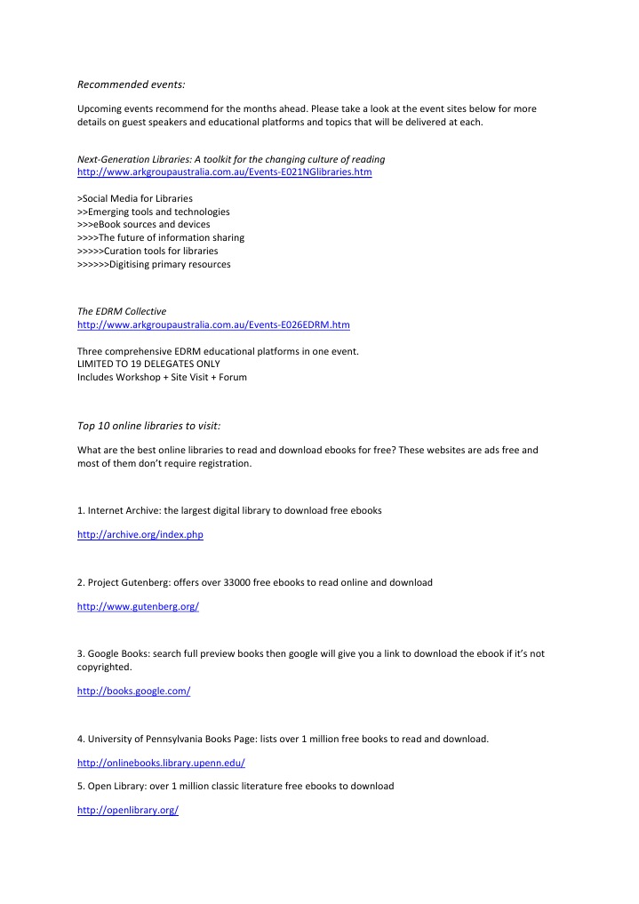 Top 10 Online Libraries | PDF | Libraries | Online And Offline