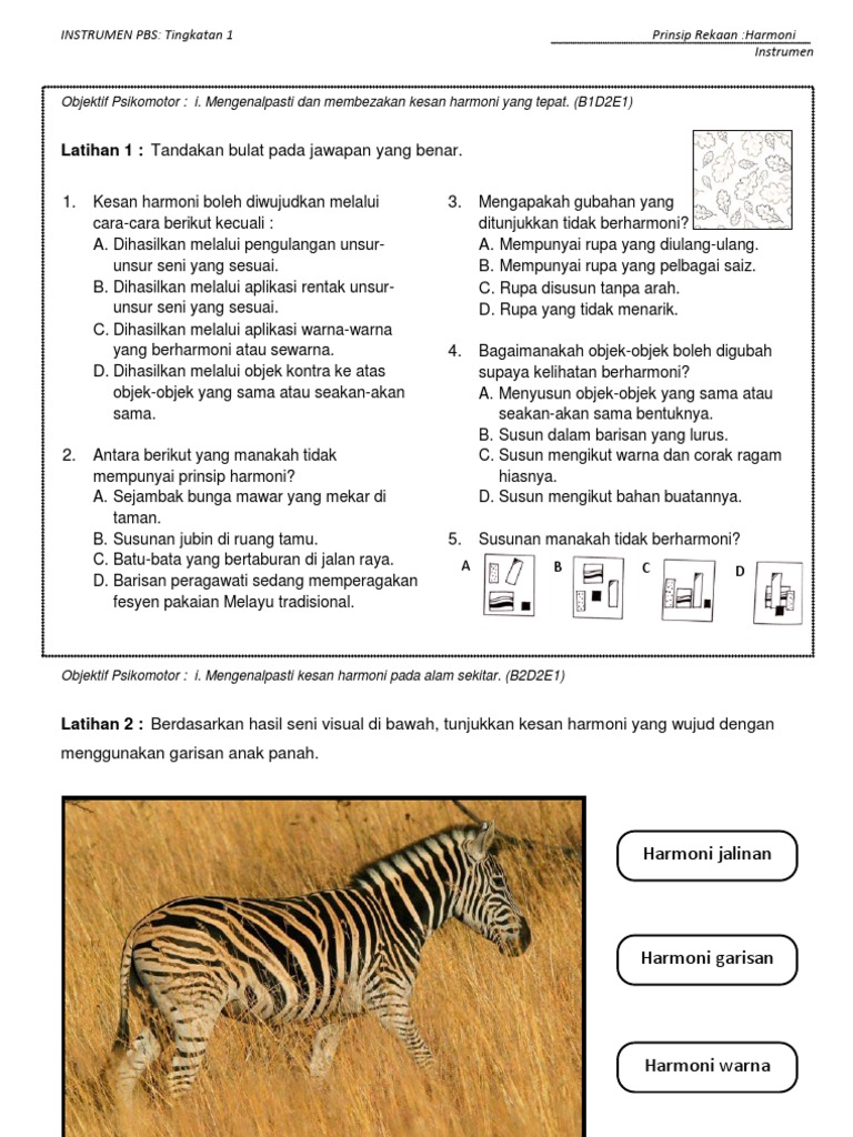 Pbs - Harmoni - Instrumen | PDF