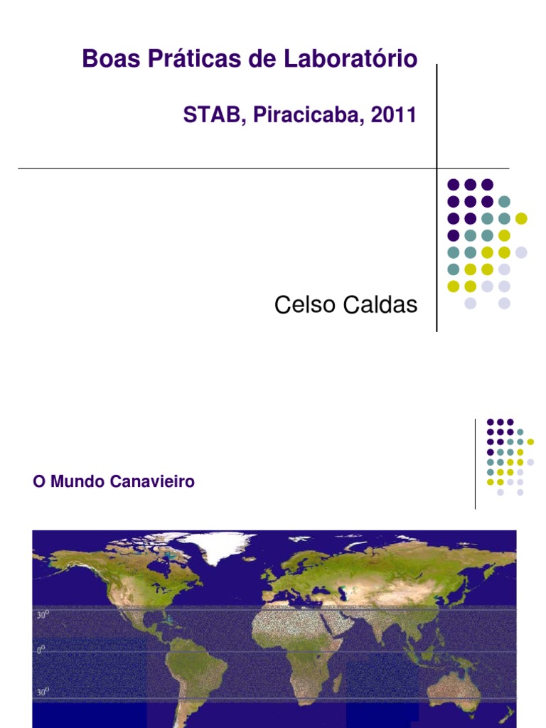 Celso Caldas - Boas Praticas Laboratoriais 2011 - Parte1 | PDF | Sacarose | Substancias químicas