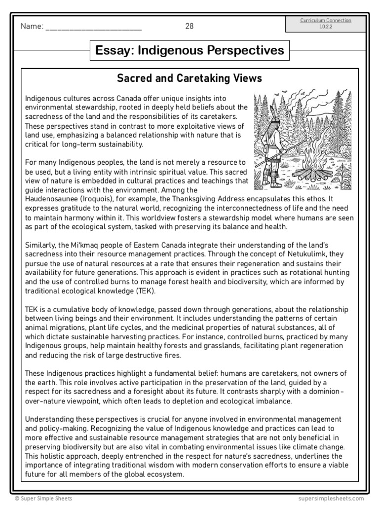 Indigenous Stewardship and Resource Rights | PDF | Agriculture ...