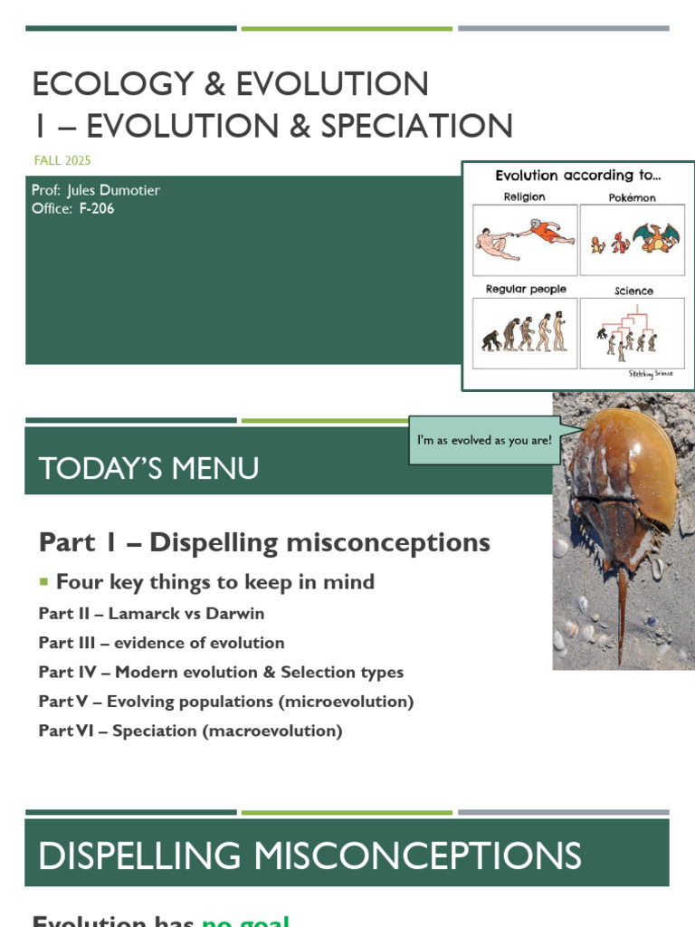 01 - Evolution Speciation | PDF | Evolution | Natural Selection