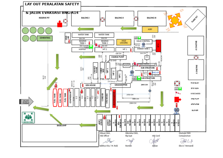 Layout Porta Camp BNG-A14 | PDF