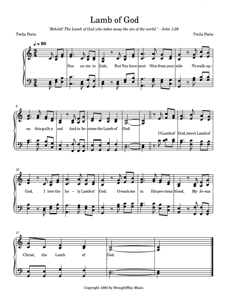 Lamb of God | PDF