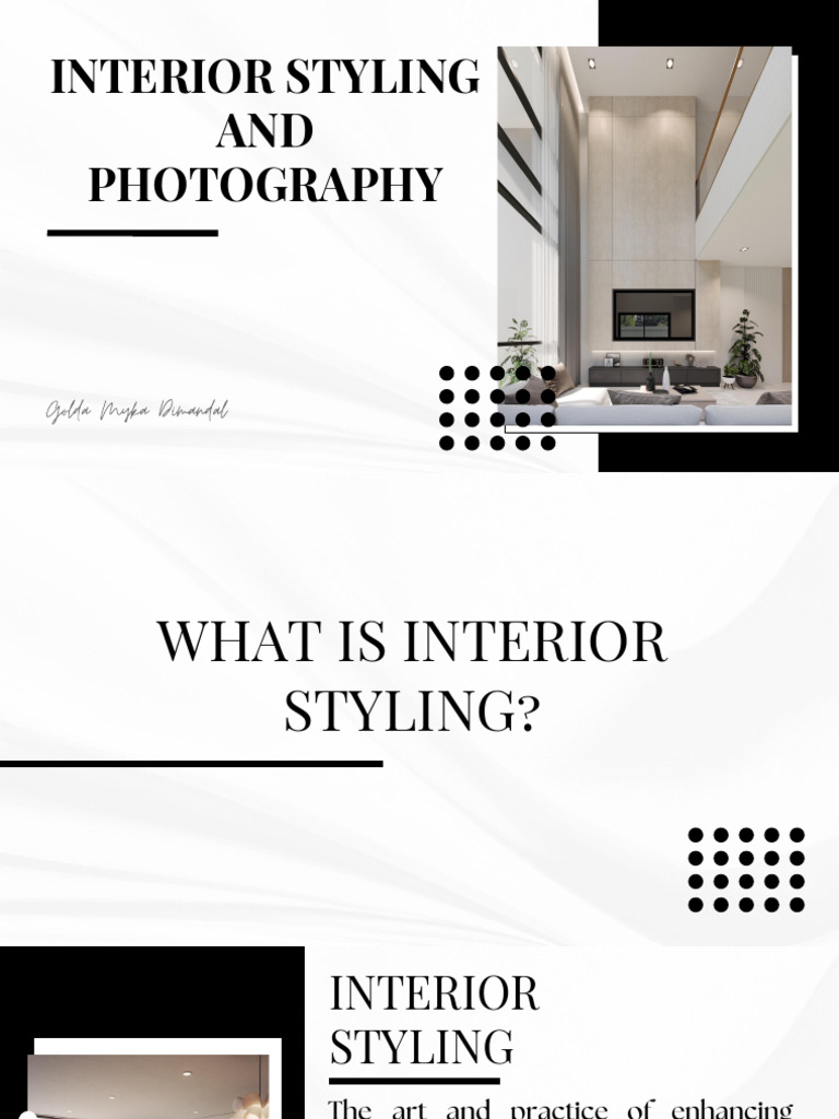 Interior Styling and Photography Guide | PDF