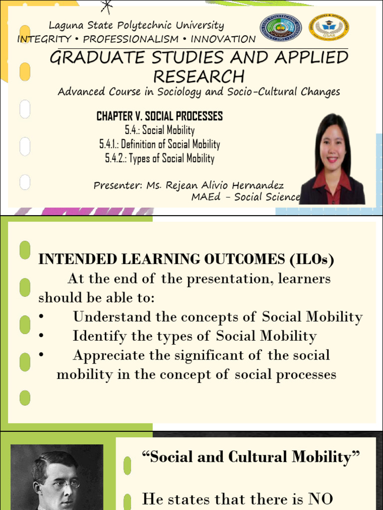 Hernandez, Rejean, A. - Social Mobility | PDF | Social Mobility ...