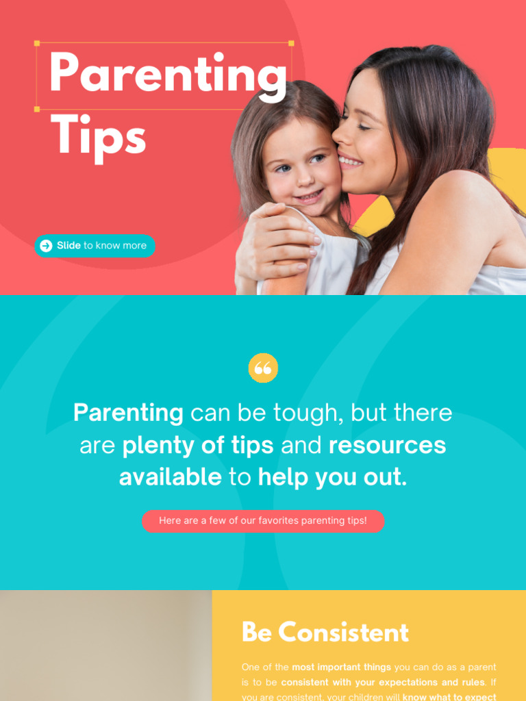 Tips Parenting For Children | PDF | Parenting | Behavioural Sciences