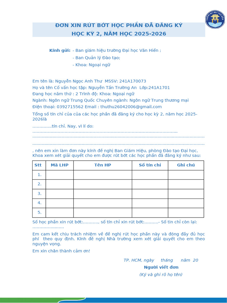 2025 QLDT RutBotHocPhan | PDF
