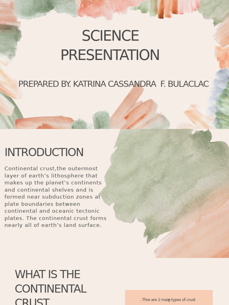 Beige Watercolor Project Presentation | PDF