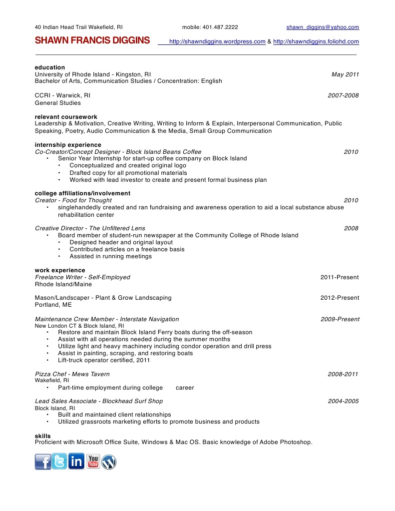 Resume Diggins | PDF