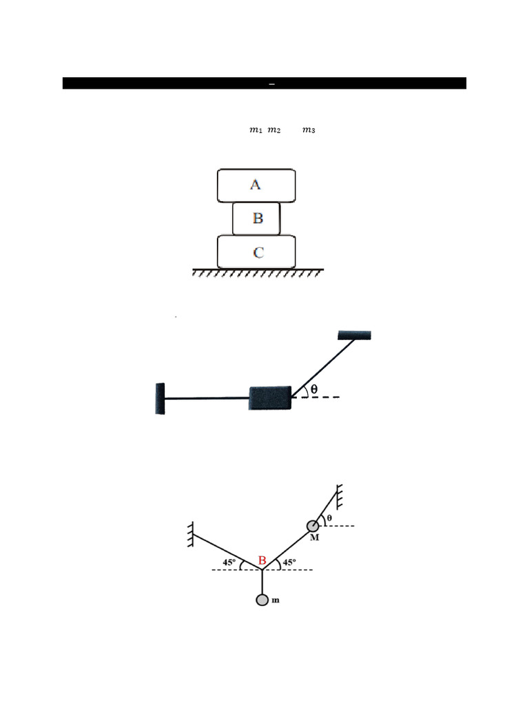 Free Body Diagrams for Physics Problems | PDF | Force | Mechanics