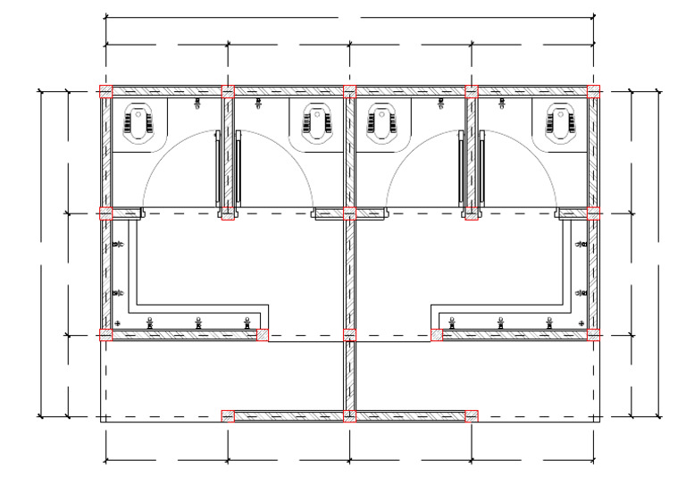 WC Dan Tempat Wudhu Masjid Al Hidyah DESAIN 1 | PDF