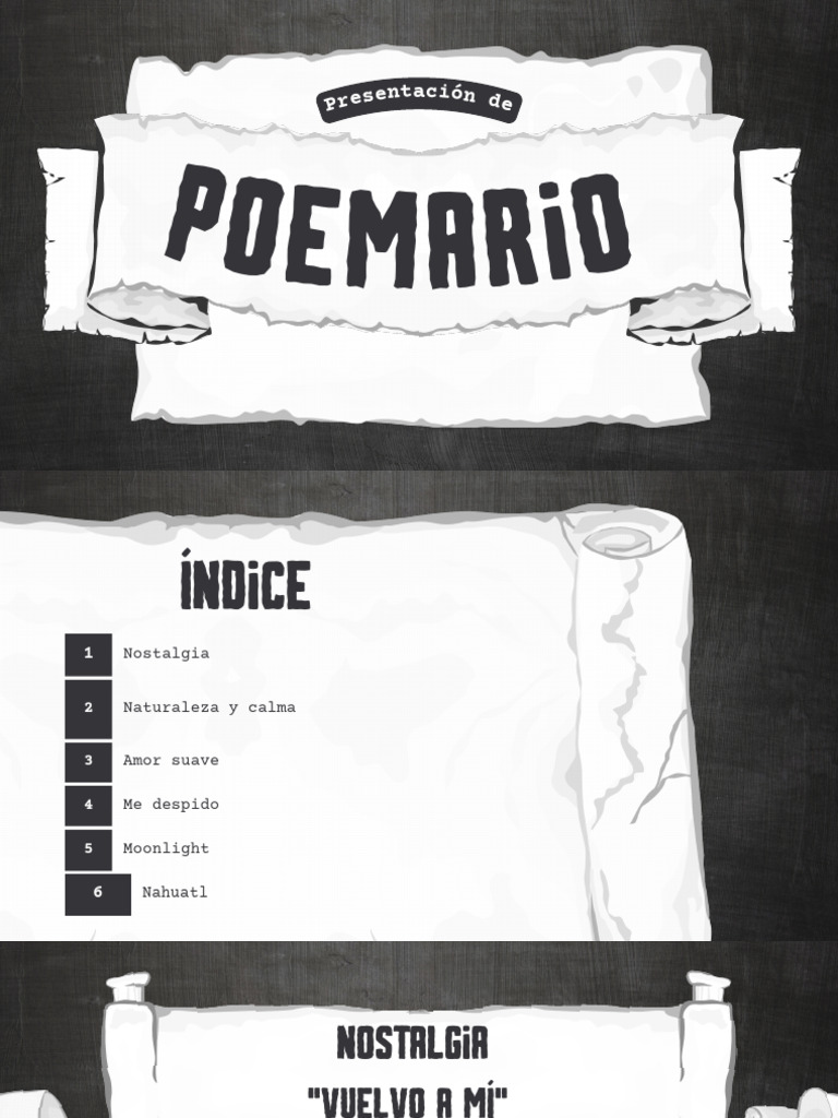 Presentación de Historia Proyecto Trabajo Papel Antiguo Vintage Blanco ...