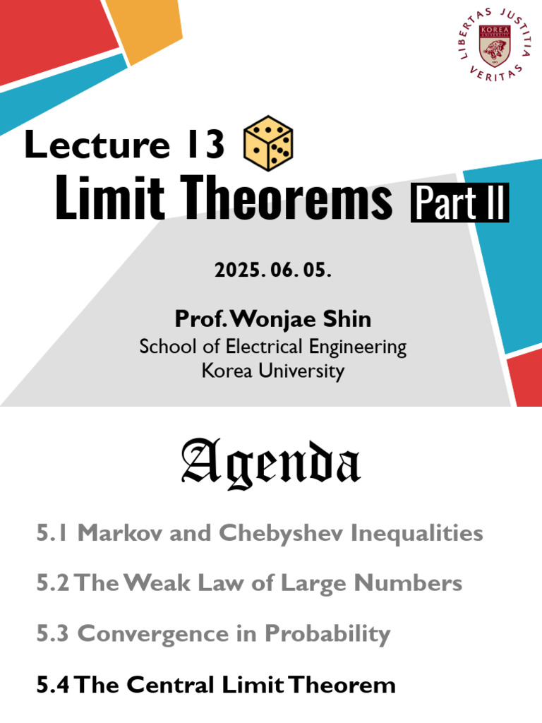 Lecture 13 - Central Limit Theorems | PDF | Probability Theory ...