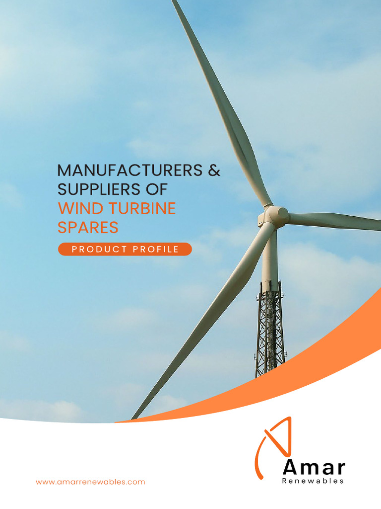Wind Turbine Spare Parts Supplier | PDF | Brake | Turbine
