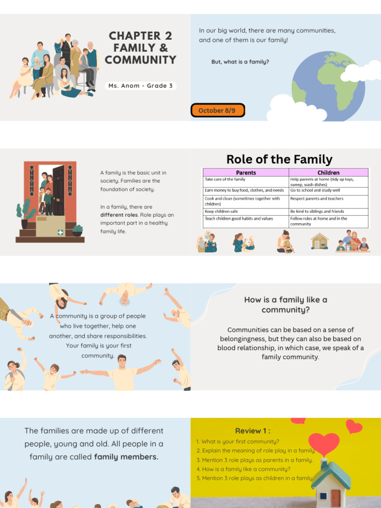 Understanding Family and Community Roles | PDF