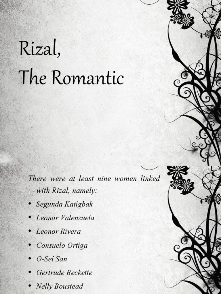 Rizal, The Romantic | PDF