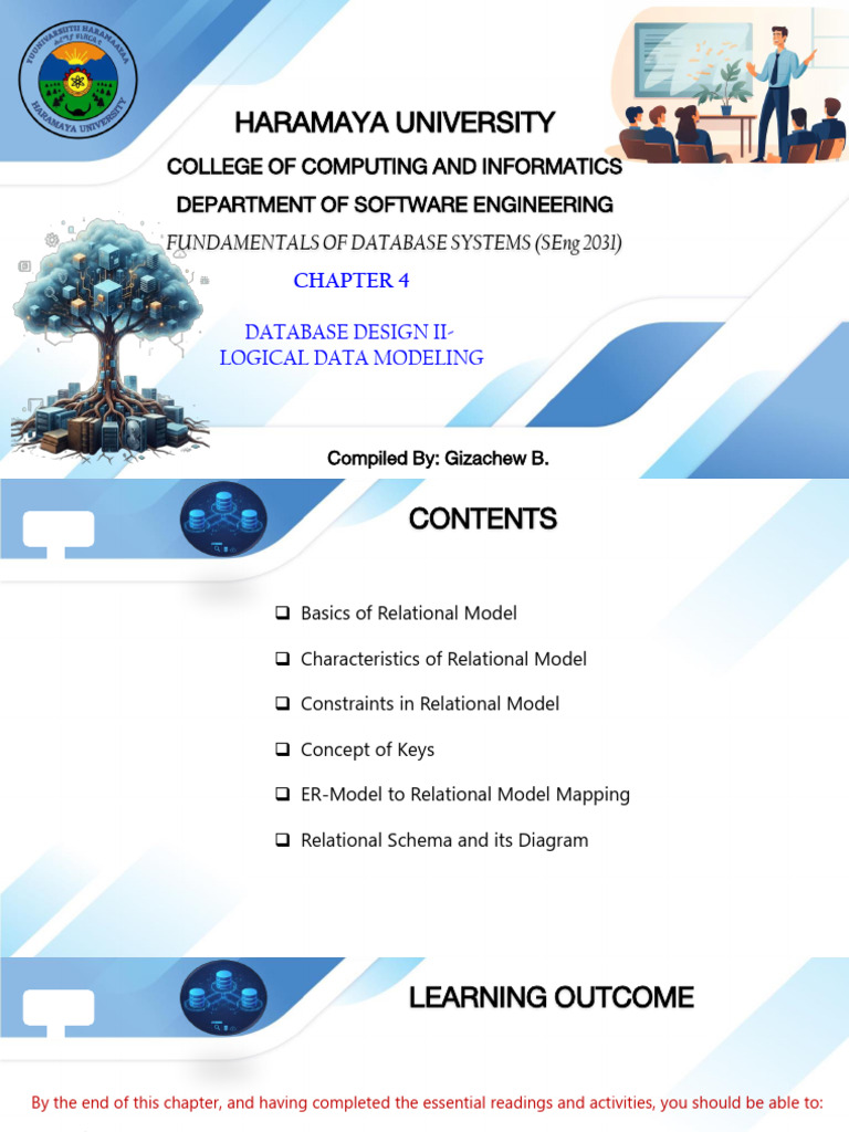 Database Design: Logical Data Modeling | PDF | Relational Model ...