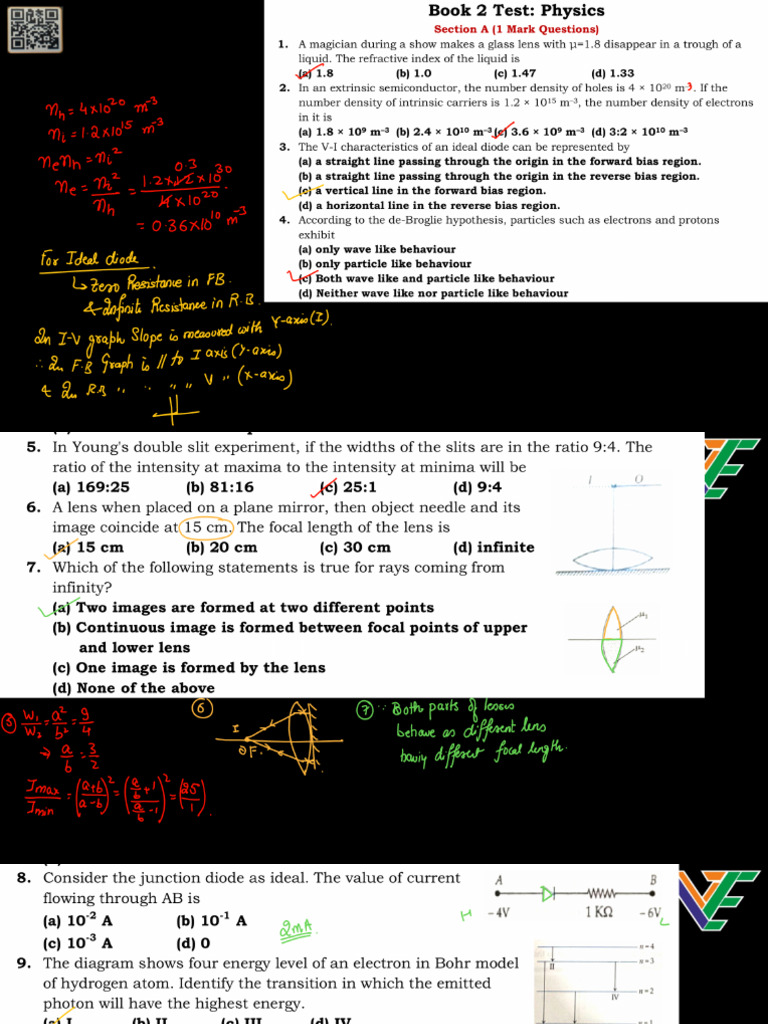 Physics Book 2 Test | PDF