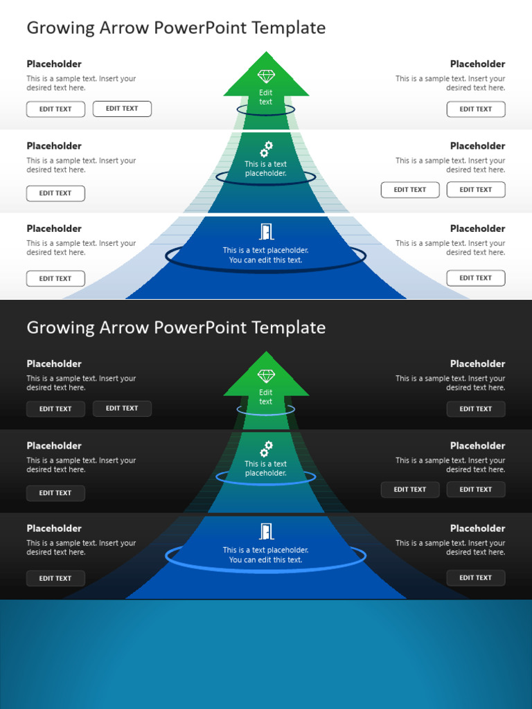 FF0571 01 Growing Arrow Slide Template 16x9 1 | PDF