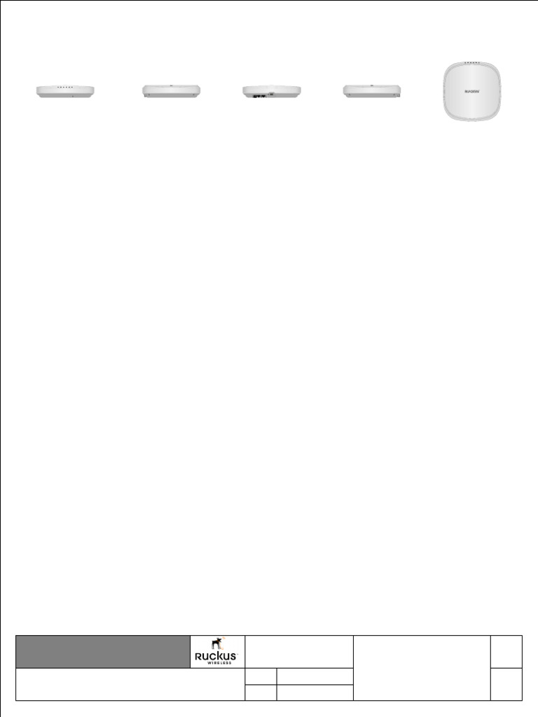 Ruckus Wireless Visio Stencils Guide | PDF | Wireless Access Point ...
