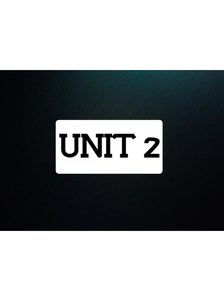 Unit 2 Book PDF | PDF