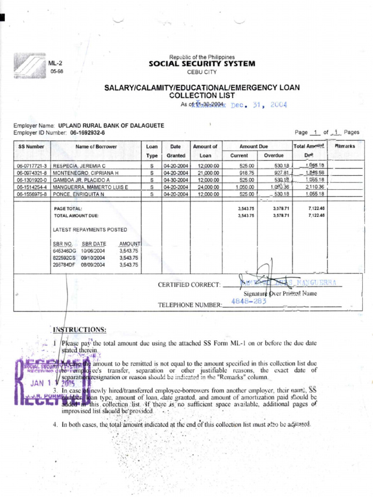 Sss Collection List 2005 | PDF
