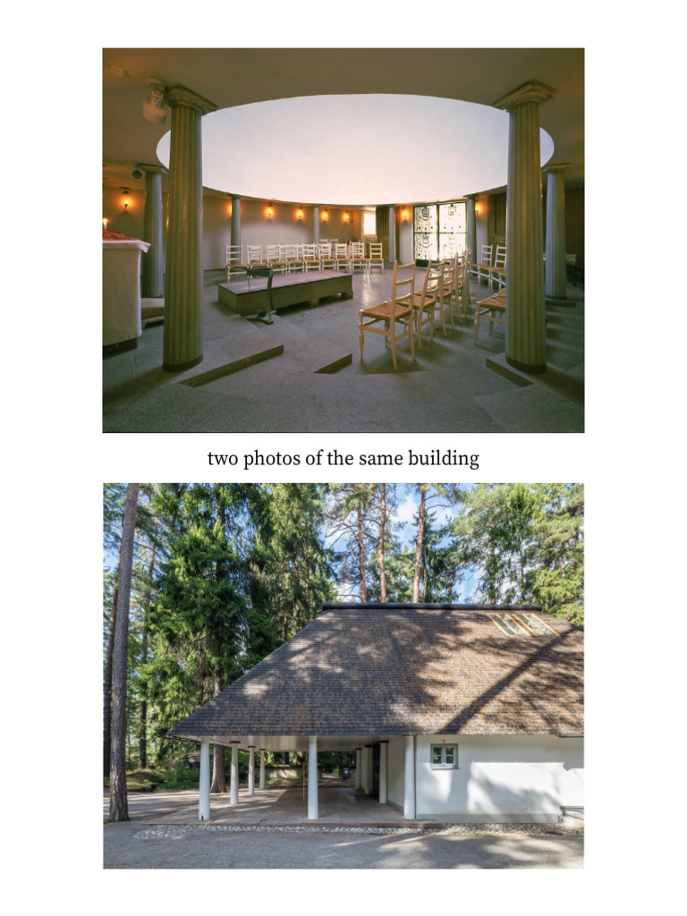 Two Photos of The Same Building | PDF