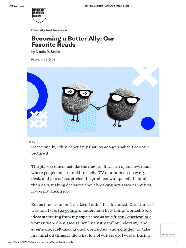 Becoming A Better Ally - Our Favorite Reads | PDF | Human Communication ...