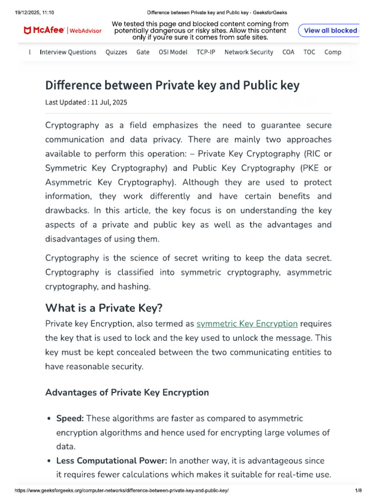 Key Difference | PDF