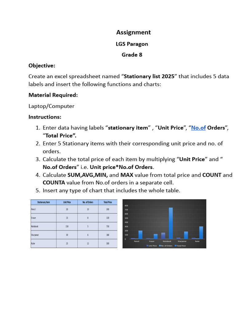 Grade 8 ICT Assessment | PDF