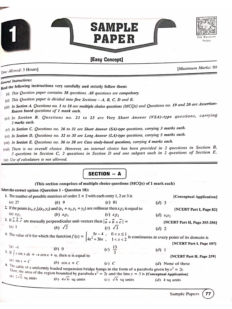 Maths SP1 | PDF