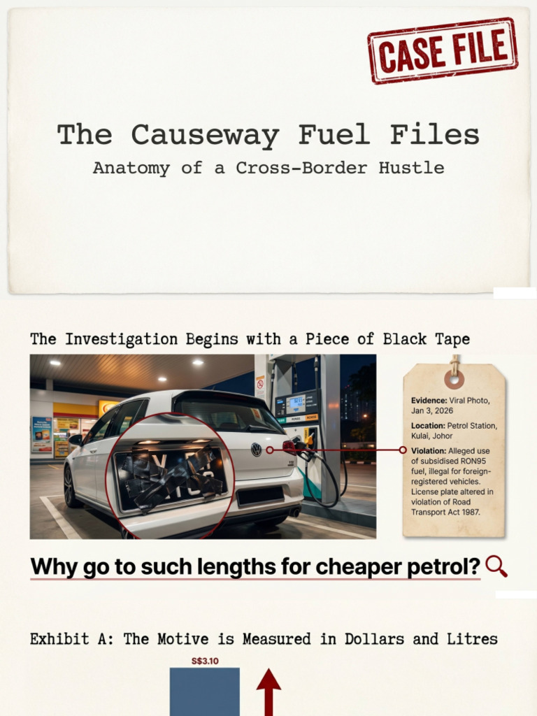 The Causeway Fuel Files Anatomy of A Cross-Border Hustle Research | PDF ...