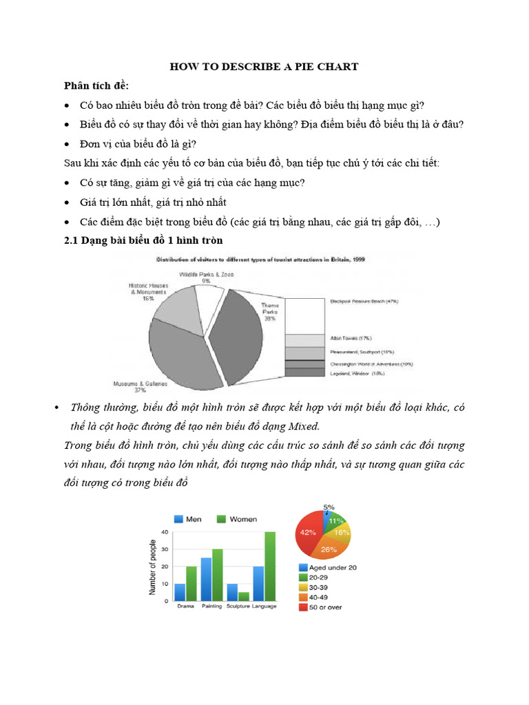 How to Describe a Pie Chart | PDF