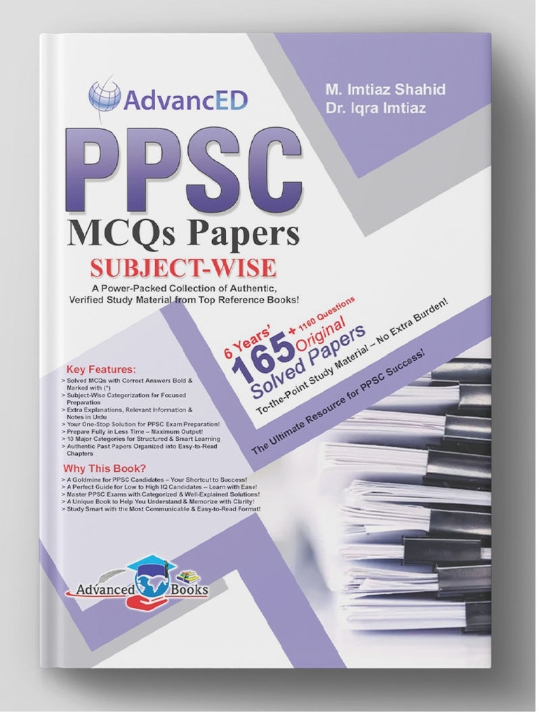 PPSC Model Papers Subjectwise by M Imtiaz Shahid 2025 | PDF | Computer ...