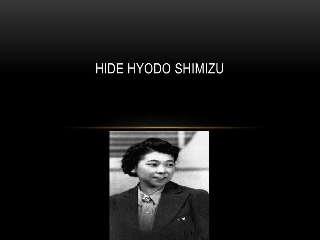 Hide Hyodo Shimizu | PDF | Canada | Teachers