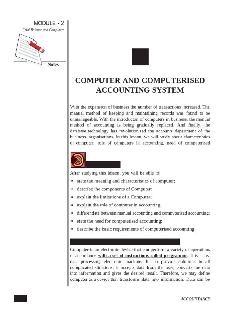 Accounting Software Application-Introduction Computrized Accounting Dt ...