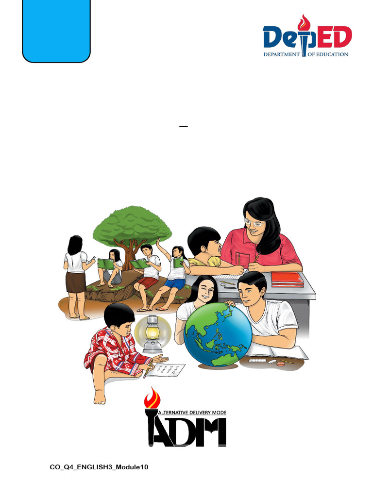 Grade 3 English Module: Recognize Words | PDF | Learning | Teachers