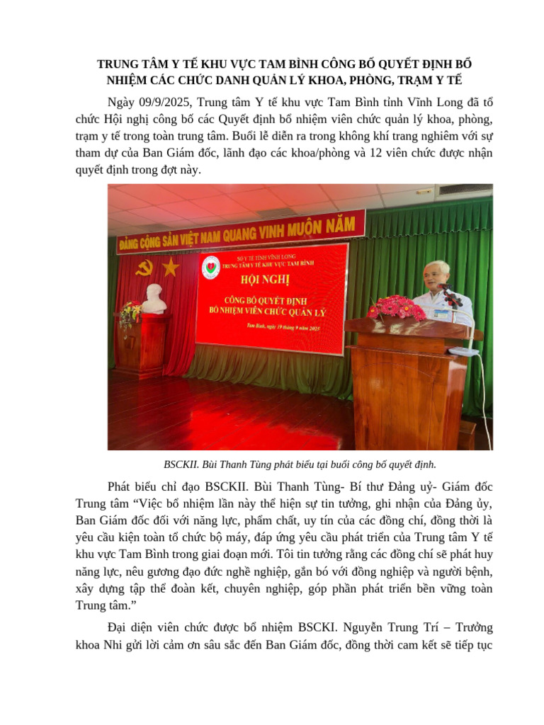 Cong Bo QD Bo Nhiem 12 Vien Chuc d297b5cd64 | PDF
