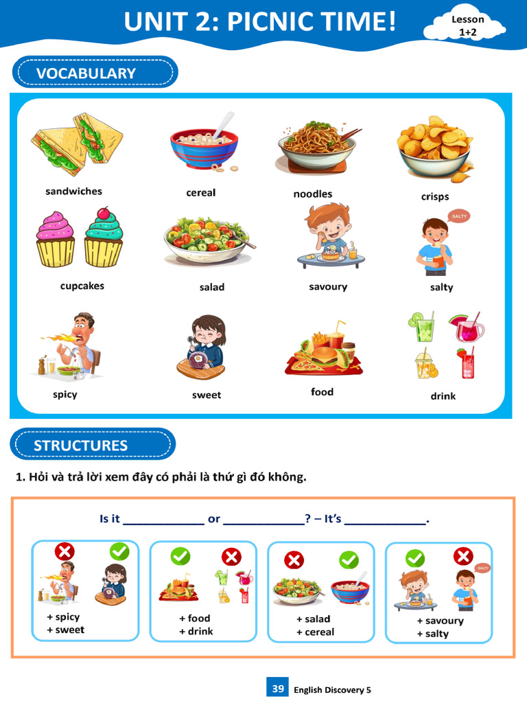 Unit 2. Picnic Time! | PDF